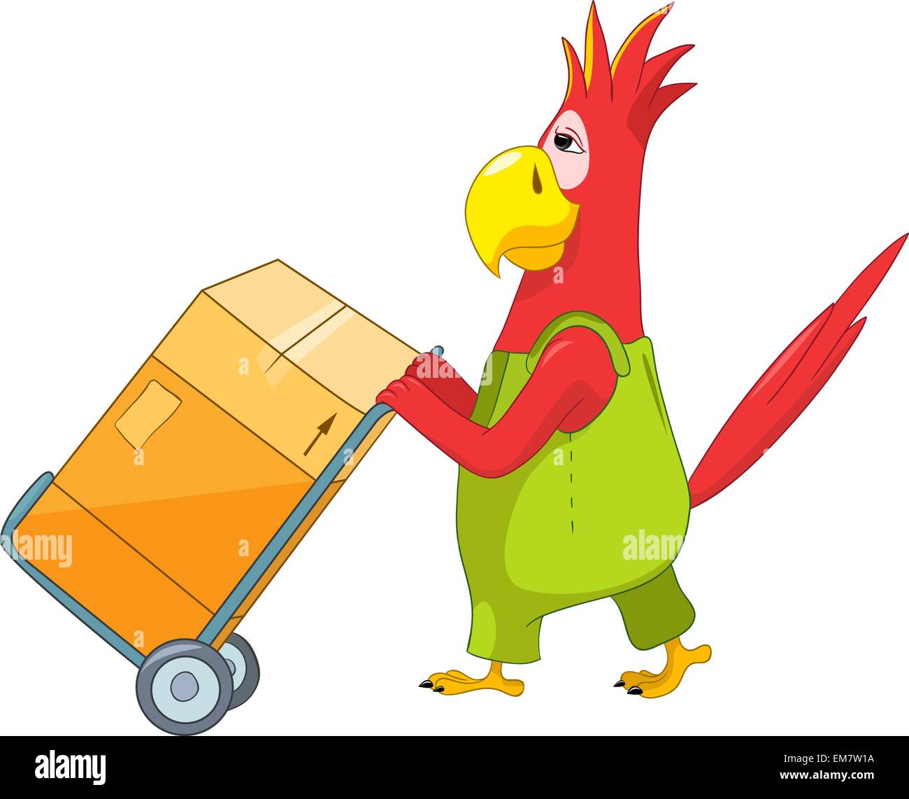 Funny bird box Cut Out Stock Images & Pictures - Alamy