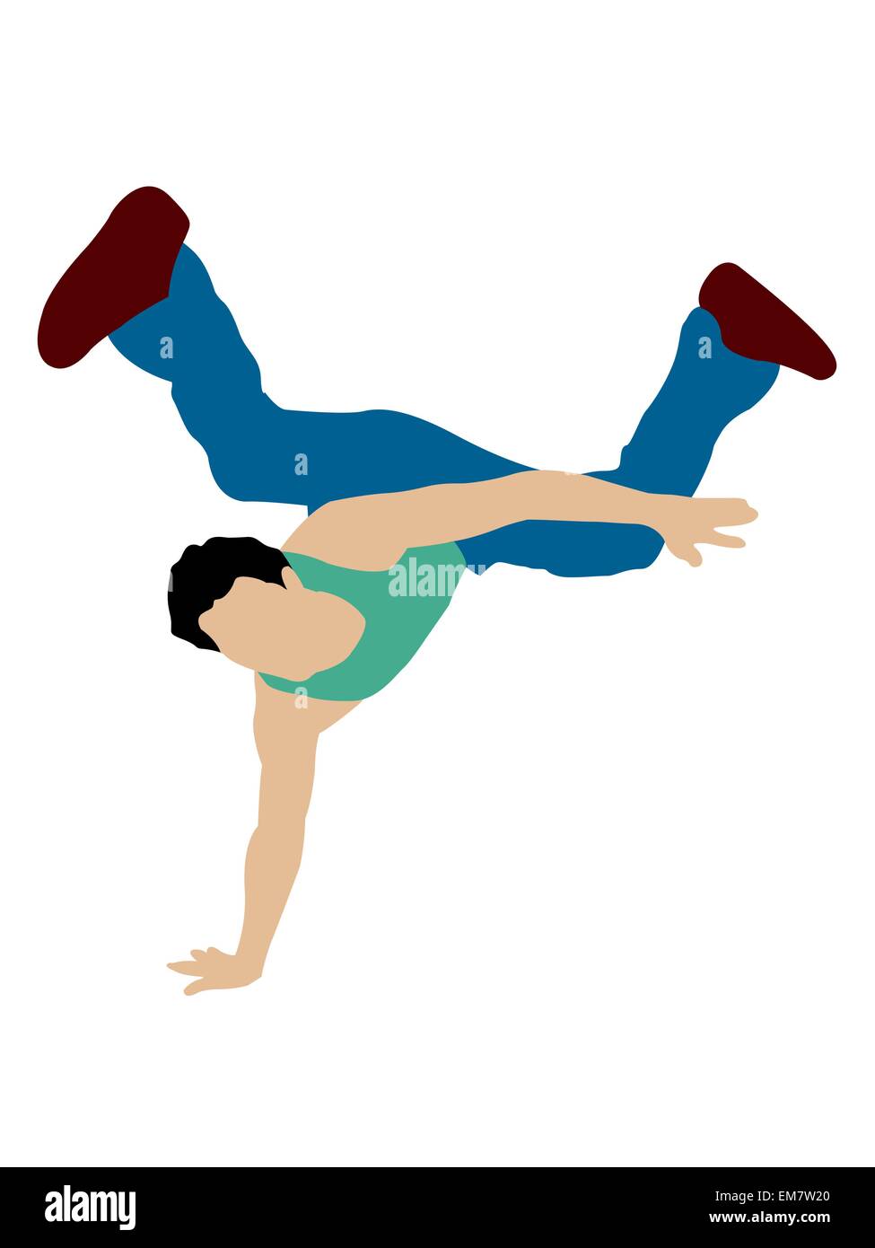 Cool stylish young man Stock Vector Images - Alamy