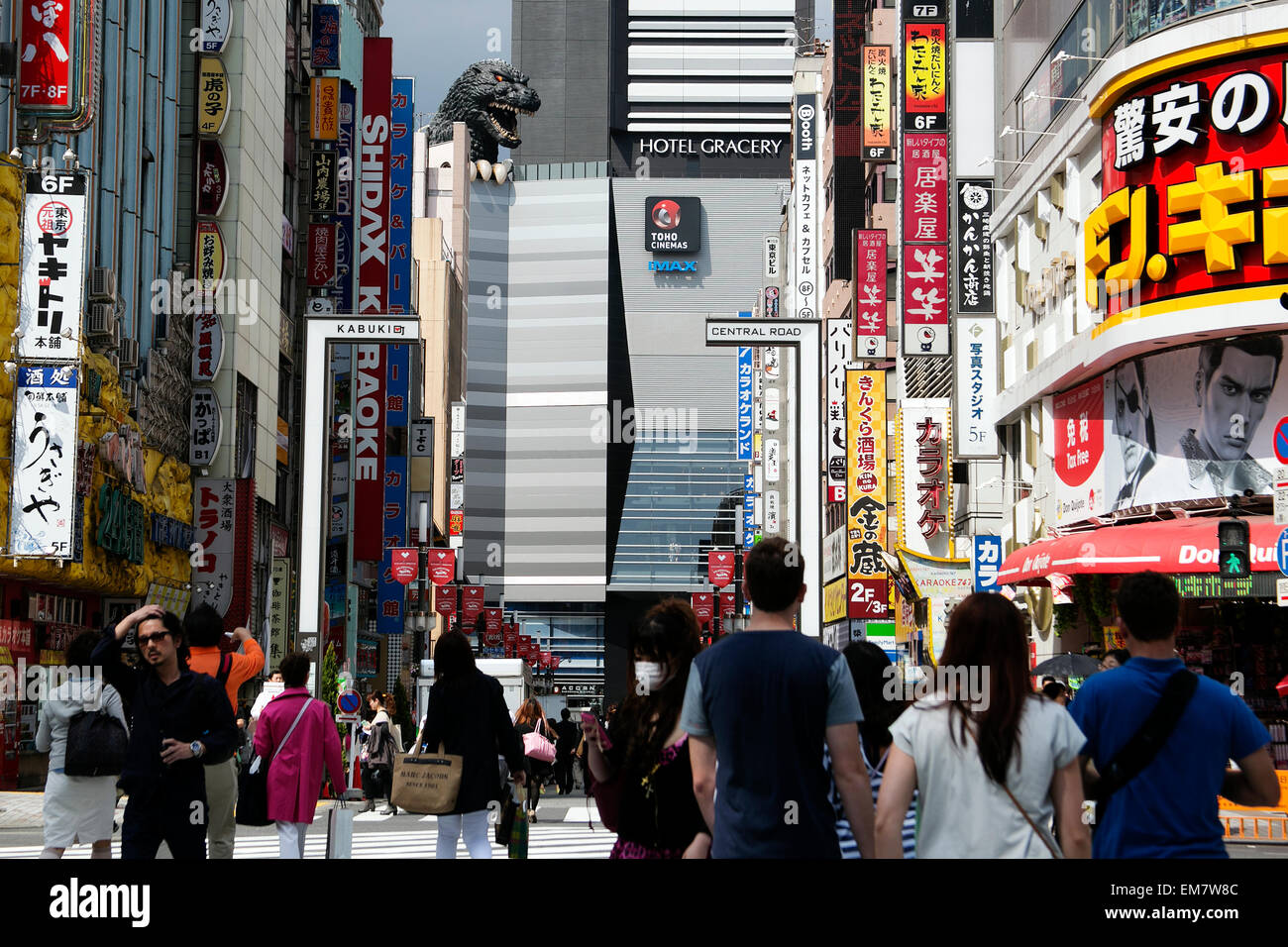 Tokyo, Japan. 17th April, 2015. Japanese theater chain TOHO Cinemas ...