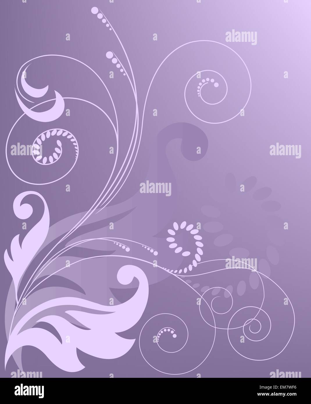 Purple background leaves abstract Stock Vector Images - Alamy