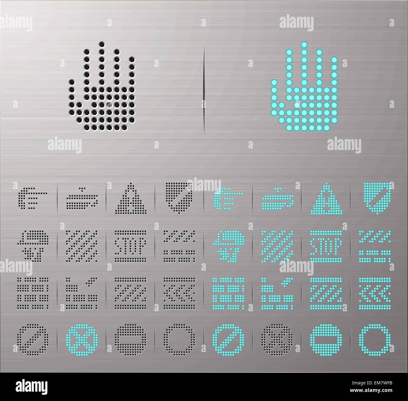 Computer and Internet icons Stock Vector Image & Art - Alamy