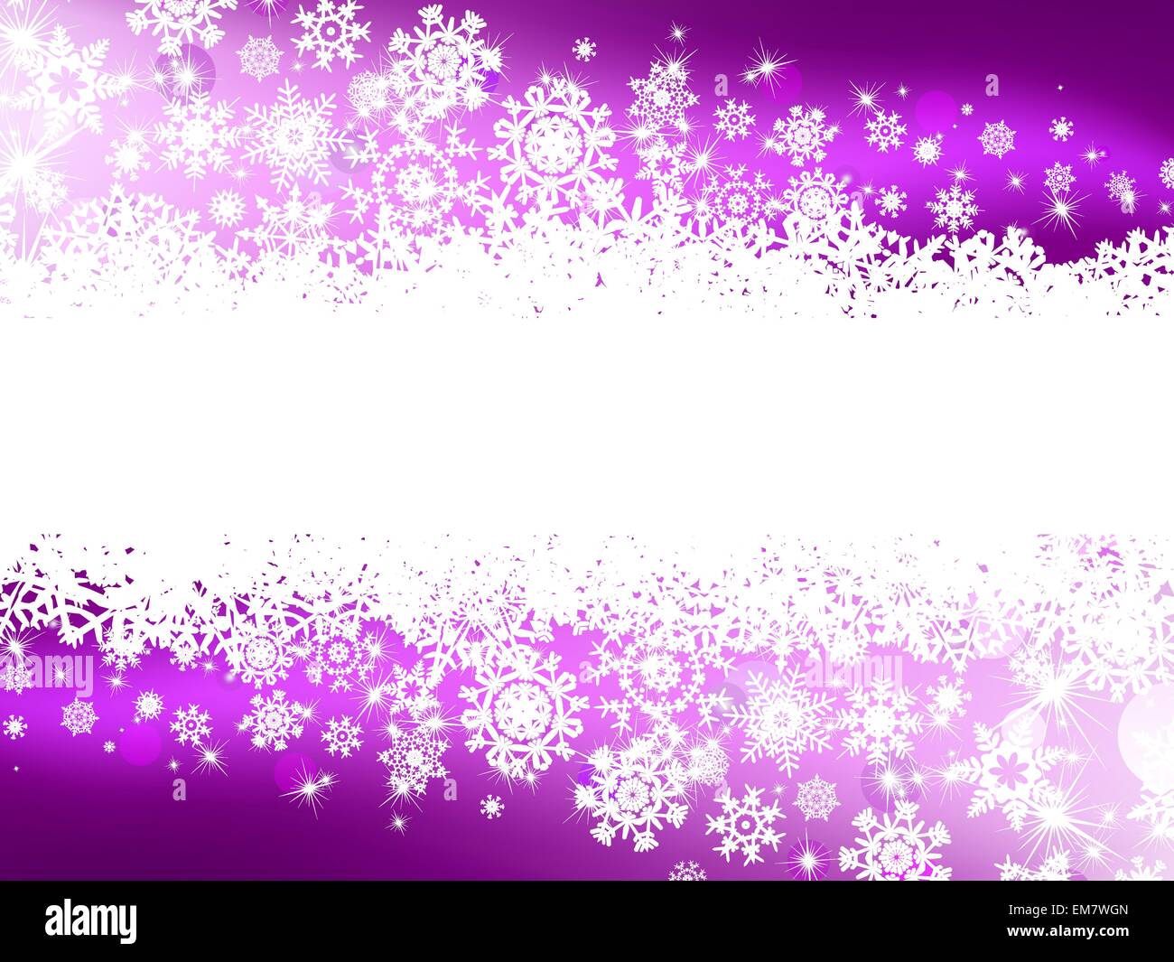 Purple winter background & snowflakes. EPS 8 Stock Vector Image & Art ...