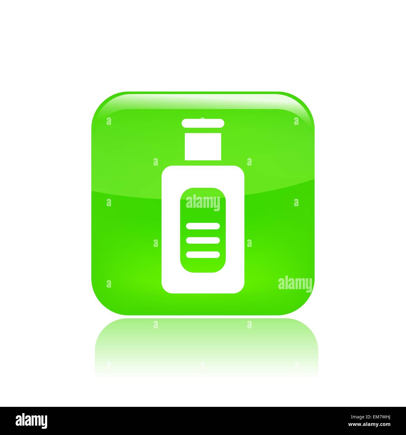 Vector illustration of bottle icon Stock Vector Image & Art - Alamy