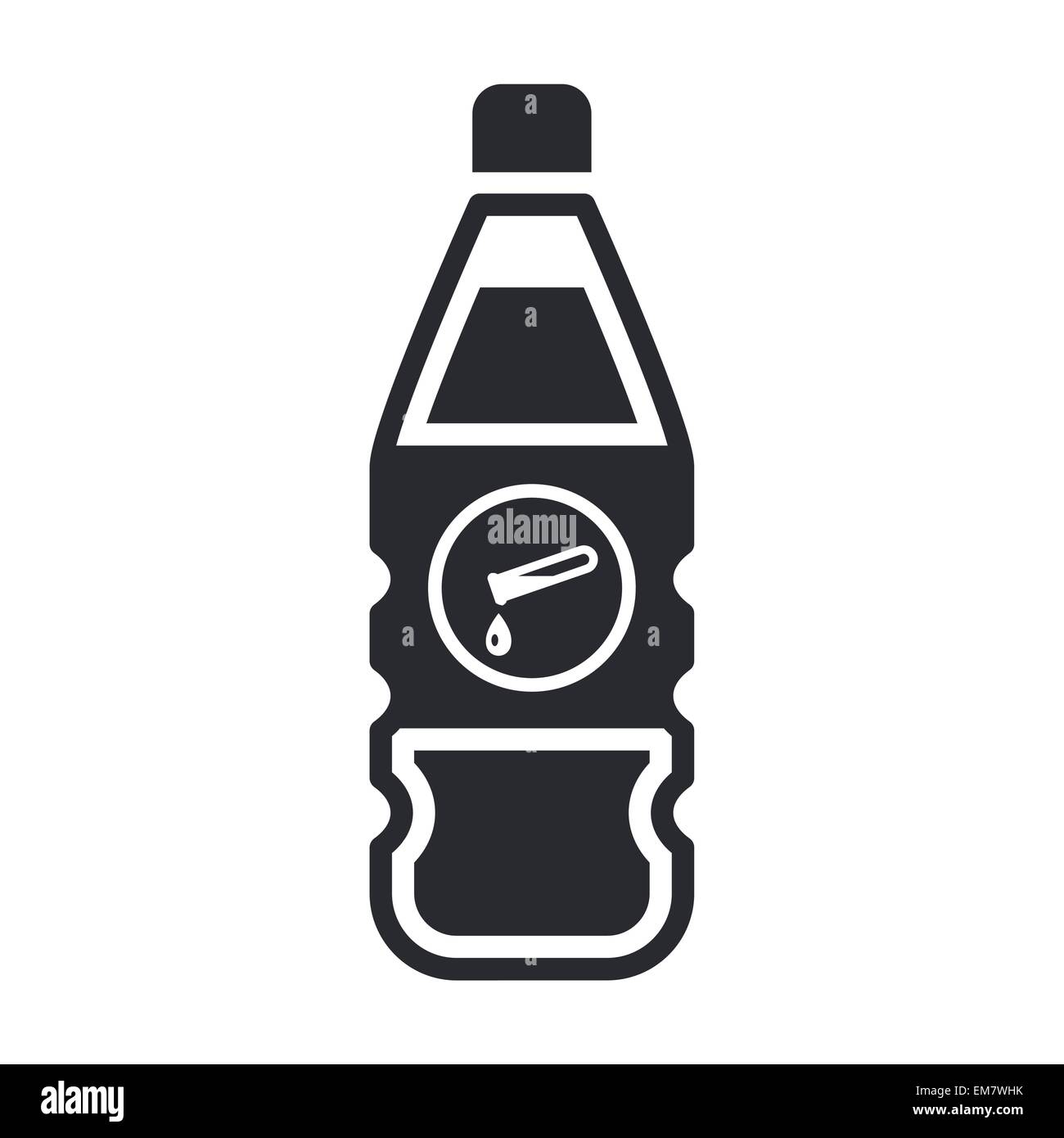 Vector illustration of chemical bottle Stock Vector Image & Art - Alamy