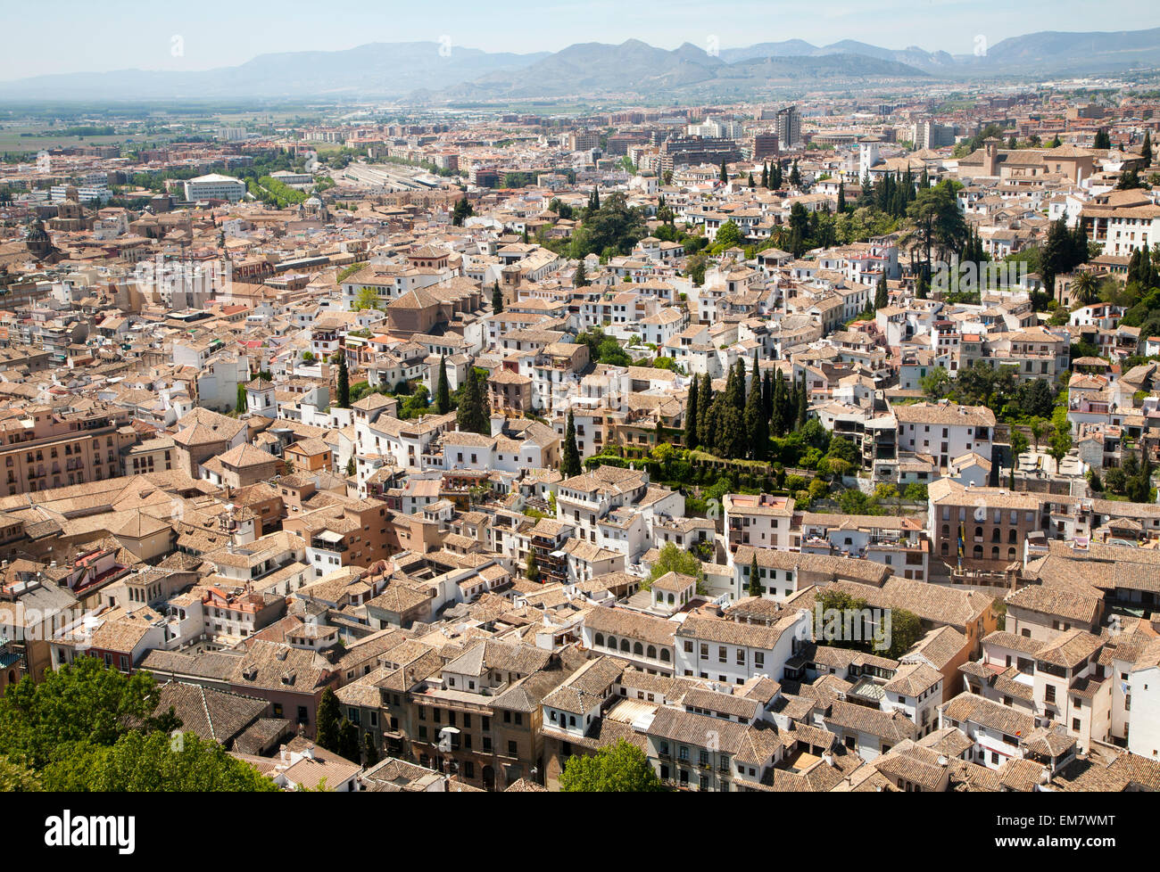 Granada historic city centre hi-res stock photography and images - Alamy
