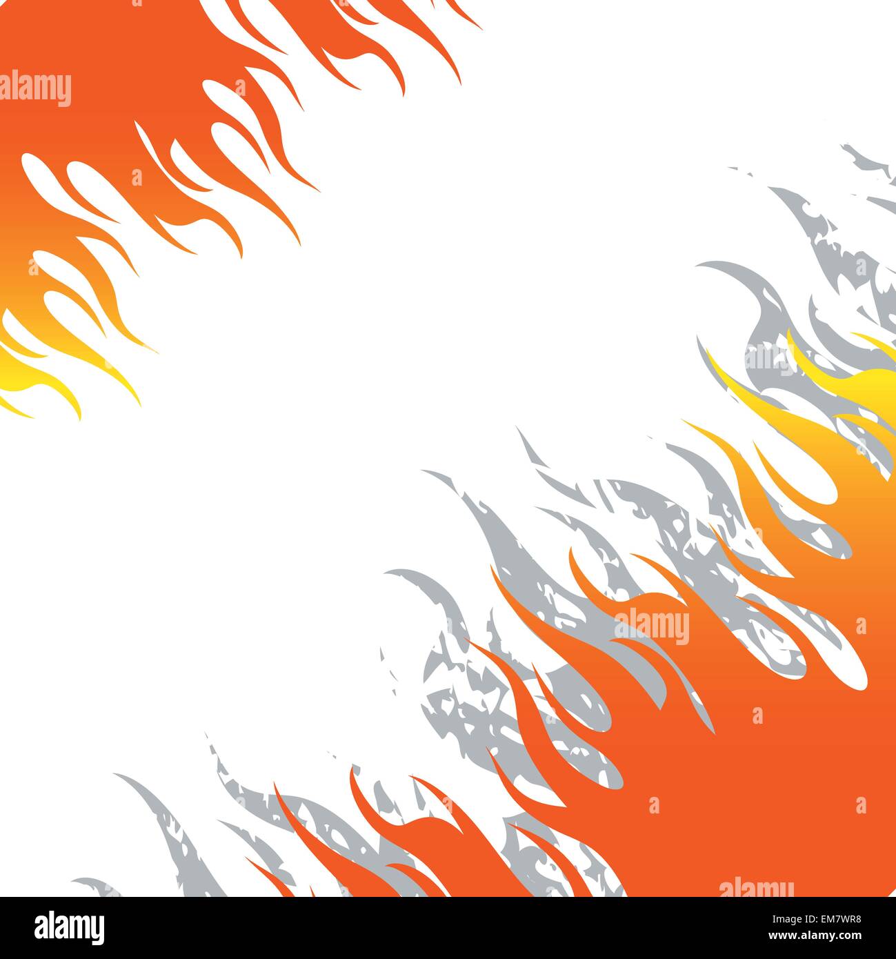Fire drawings Stock Vector Images - Alamy