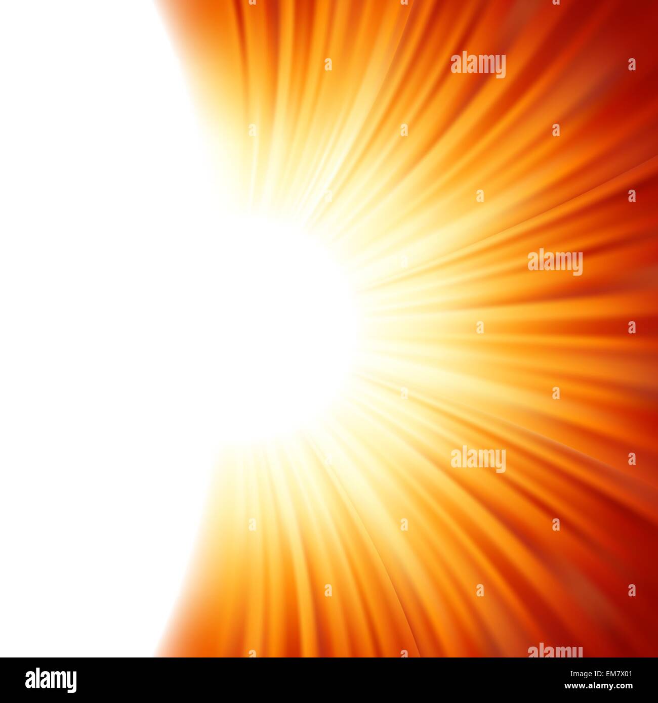 Sunburst rays of sunlight tenplate. EPS 8 Stock Vector Image & Art - Alamy