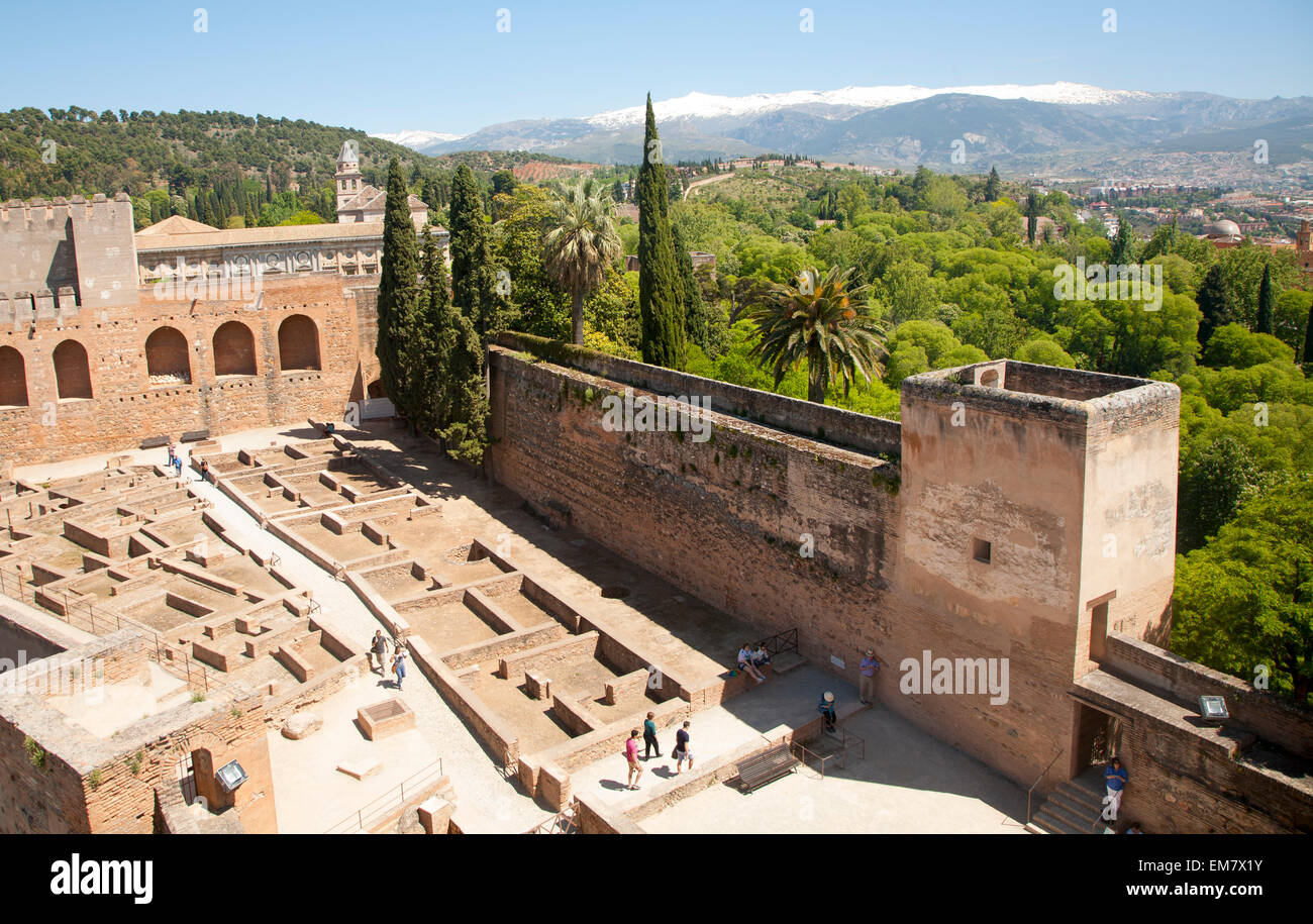 Alhambra granada inside hi-res stock photography and images - Alamy