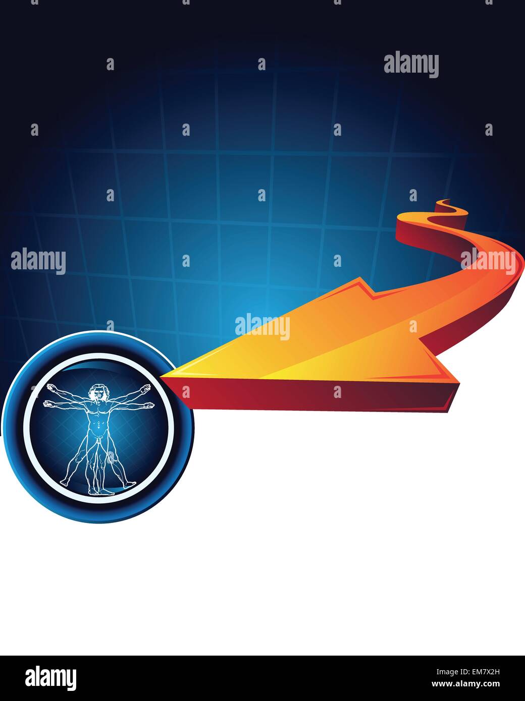 Leonardo's Vitruvian Man (vector Stock Vector Image & Art - Alamy