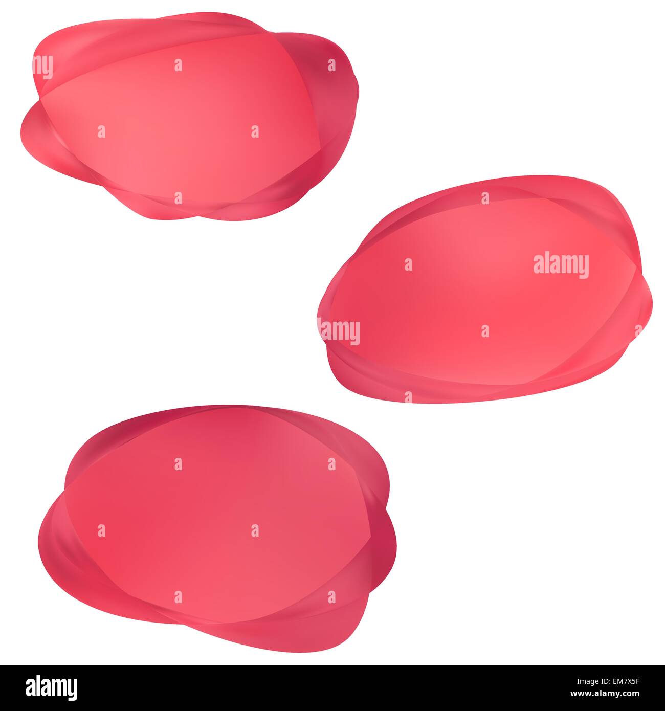 Red speech bubble hi-res stock photography and images - Alamy