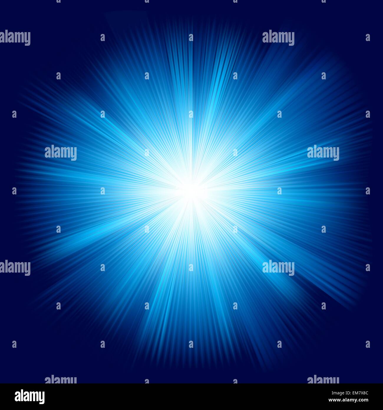 A Blue color design with a burst. EPS 8 Stock Vector Image & Art - Alamy