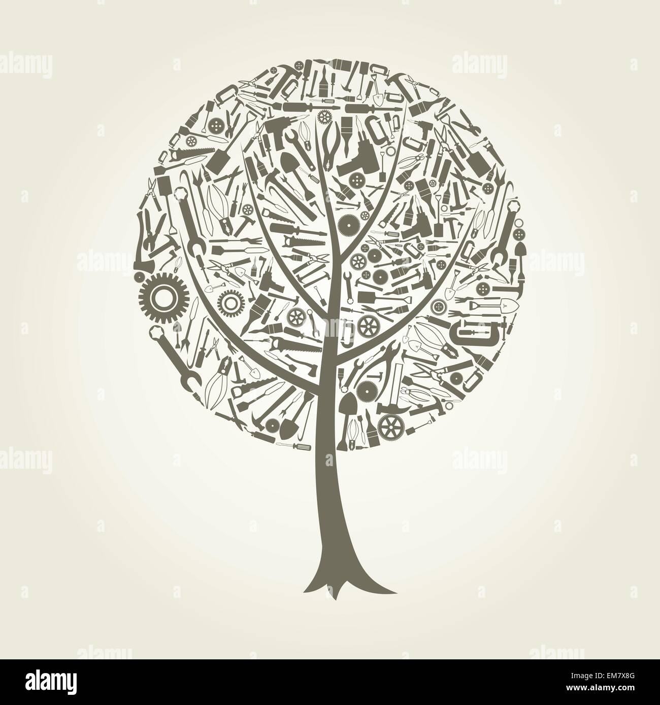 Internet tree Stock Vector Images - Alamy