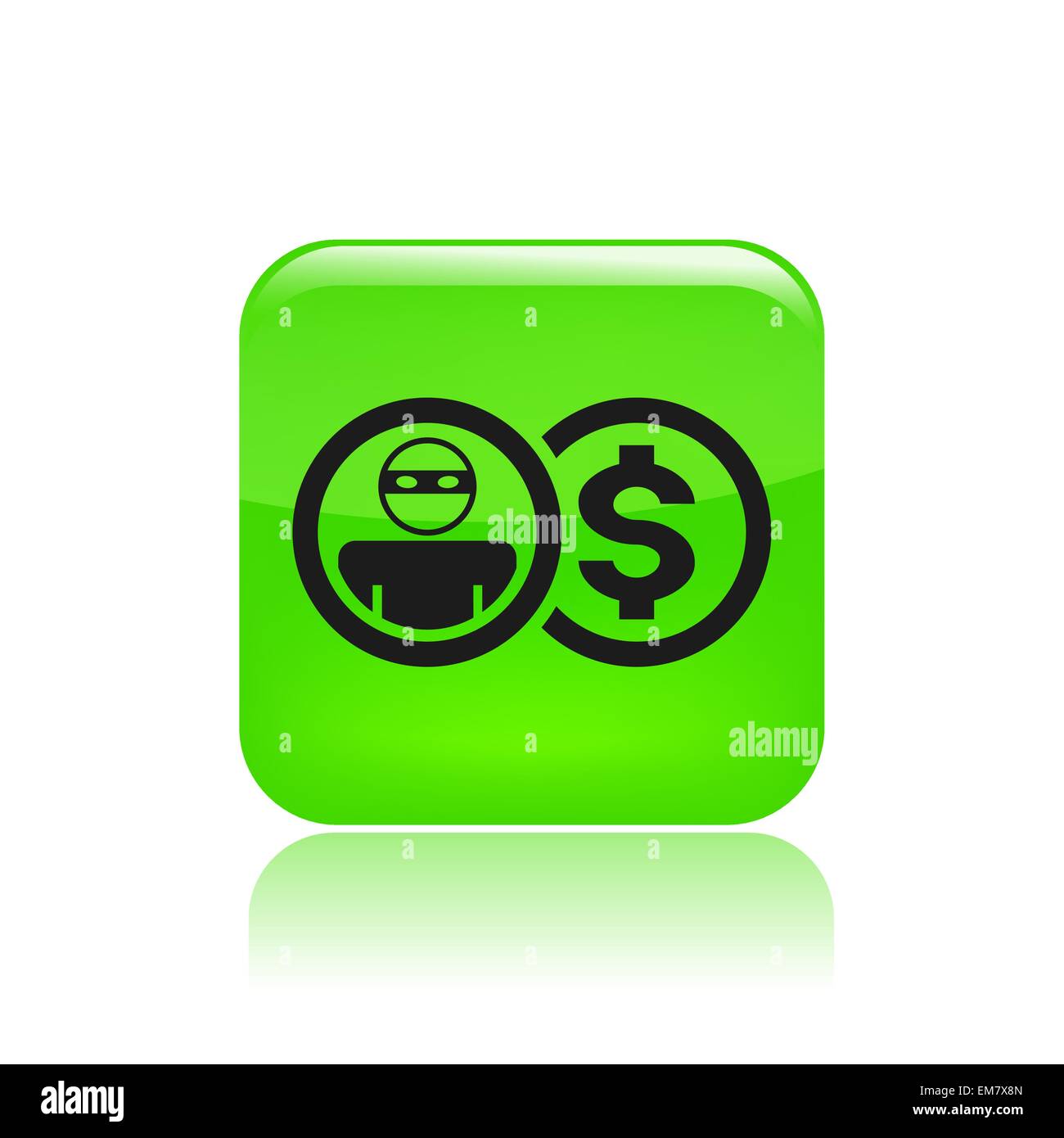 Money thief Stock Vector Images - Alamy