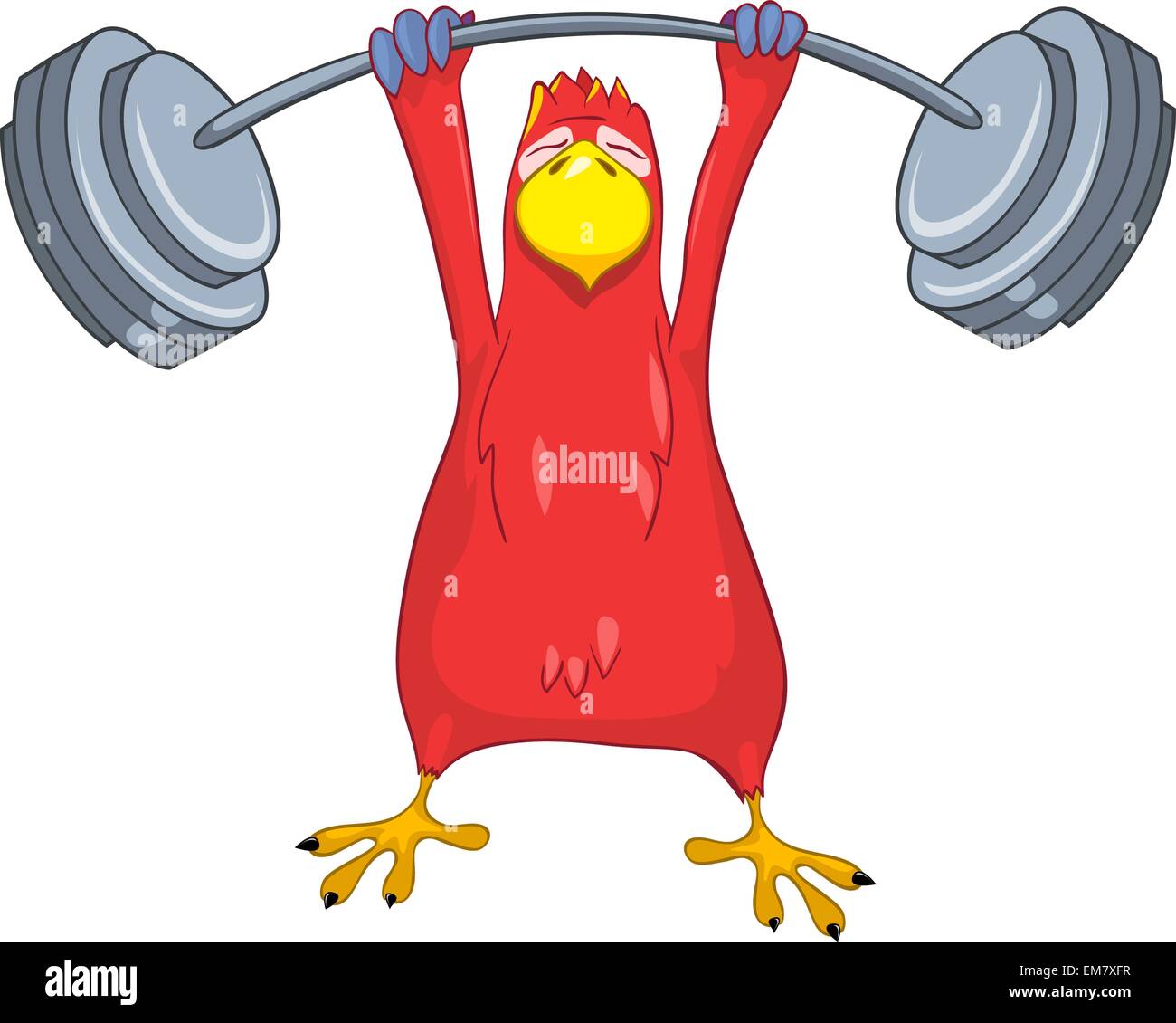 Bodybuilding humour Stock Vector Images - Alamy