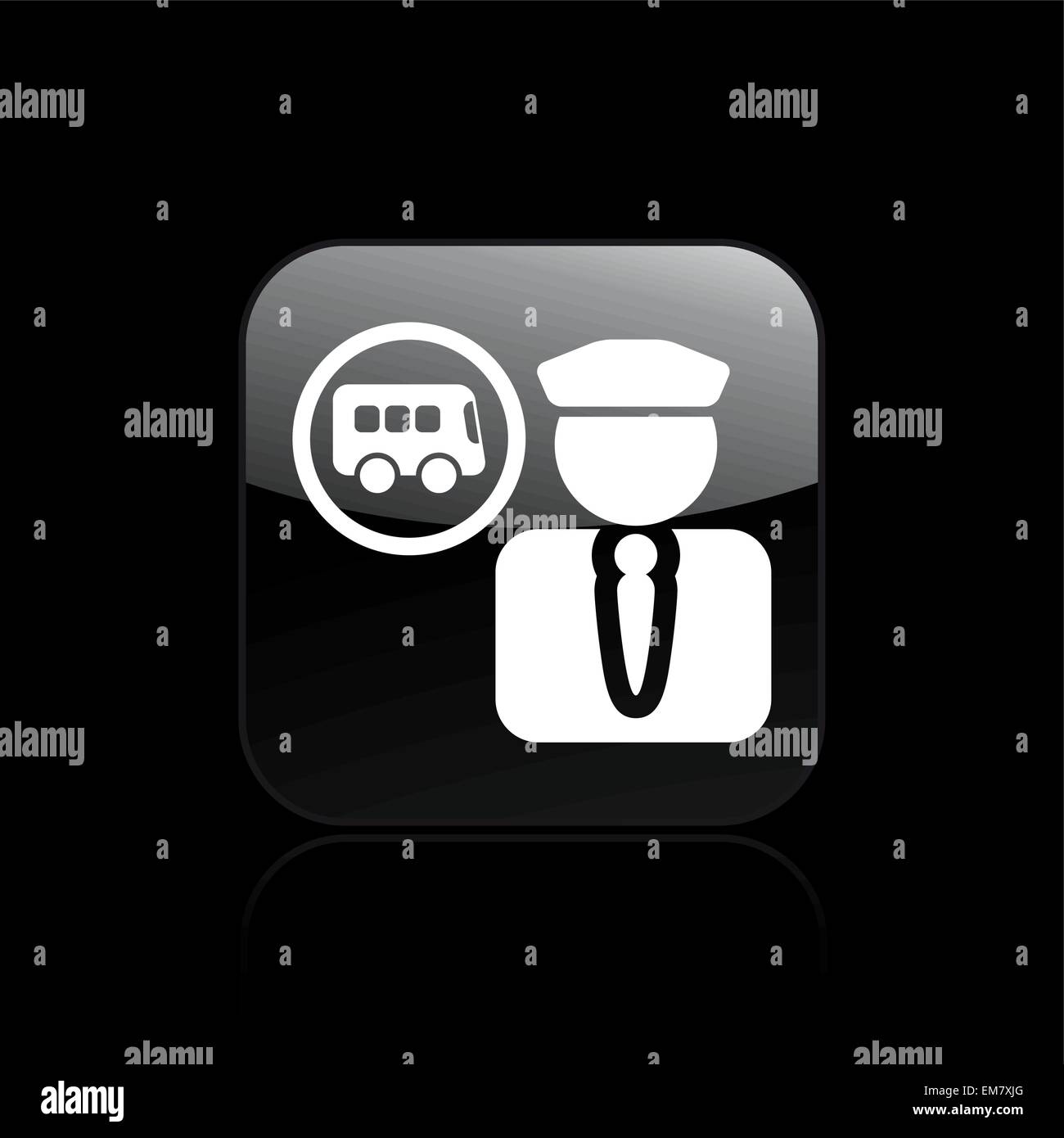 Bus conductor driver Stock Vector Images - Alamy