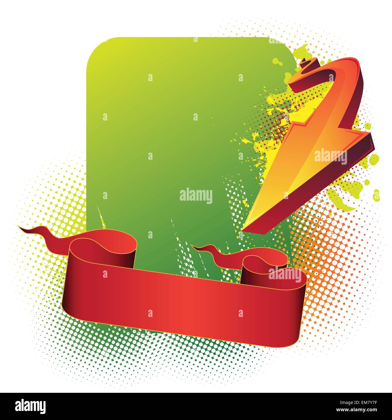 Banner of arms Stock Vector Images - Alamy