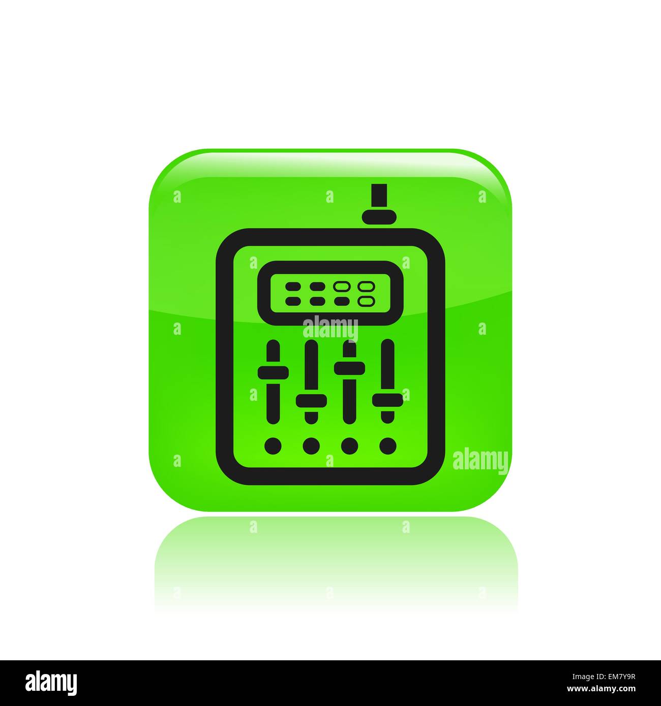 Vector illustration of single mixer icon Stock Vector Image & Art - Alamy