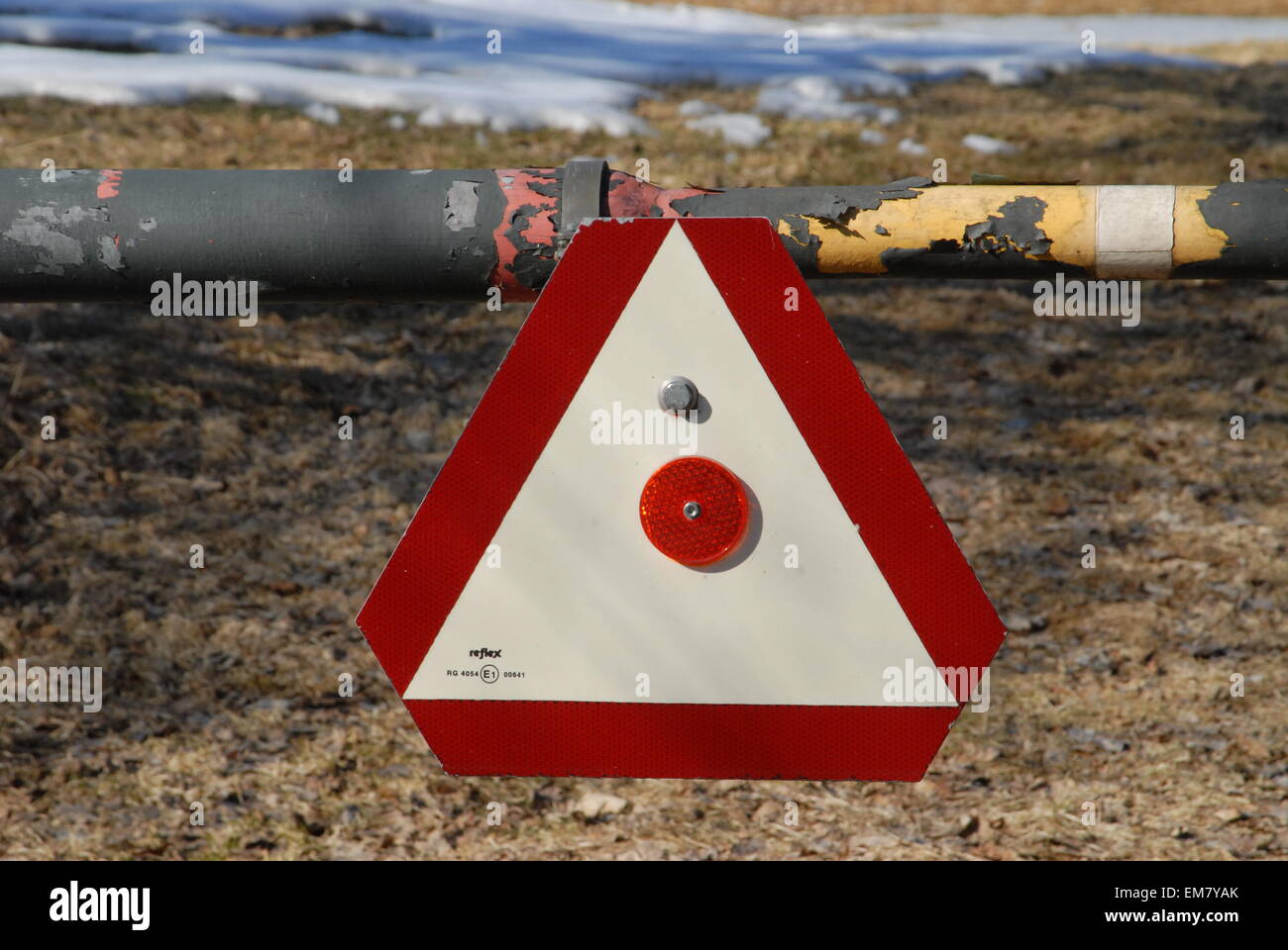 Road barrier hi-res stock photography and images - Alamy