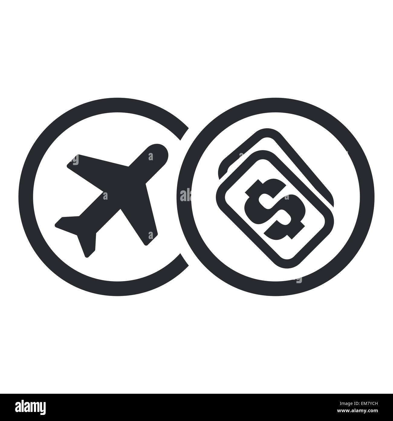 Vector illustration of isolated fly price icon Stock Vector Image & Art ...