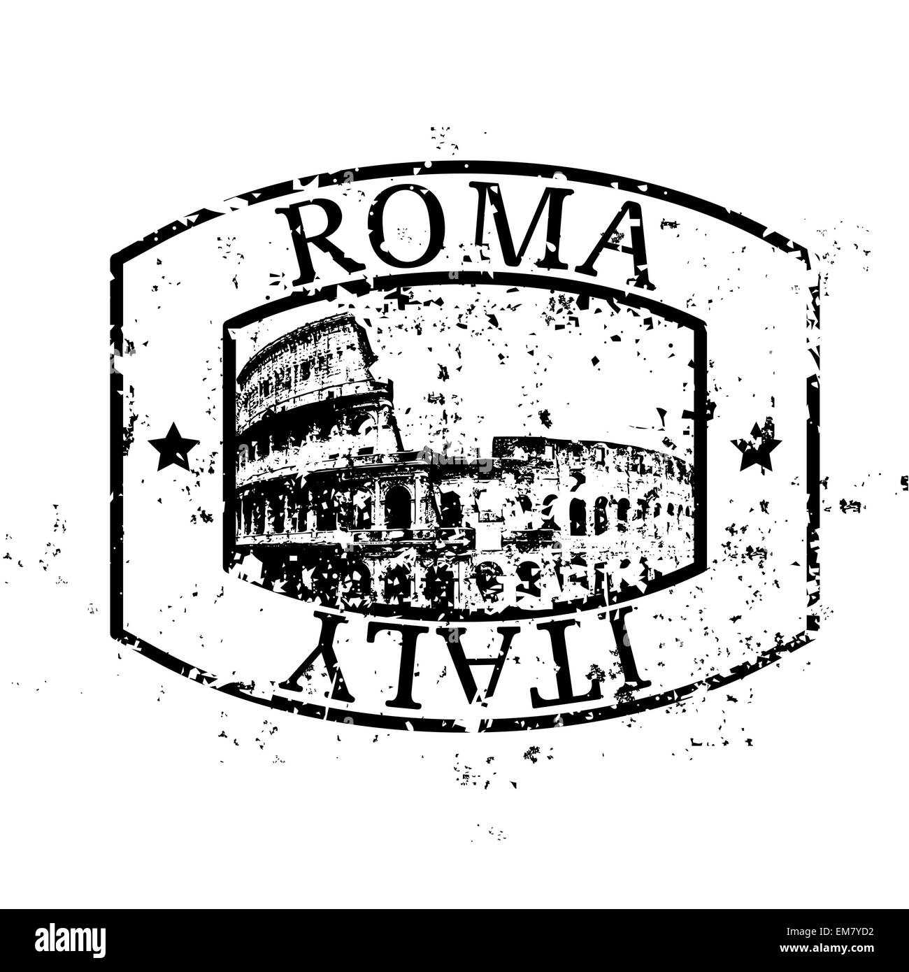 Vector illustration of isolated Roma icon Stock Vector Image & Art - Alamy