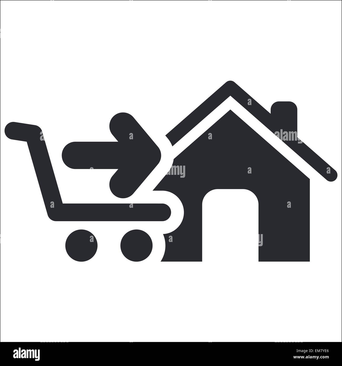 Vector illustration of isolated buy icon Stock Vector Image & Art - Alamy
