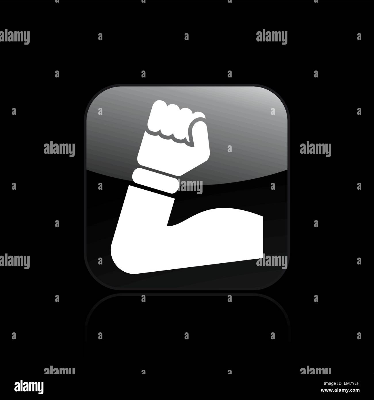 Isolated muscle Stock Vector Images - Alamy