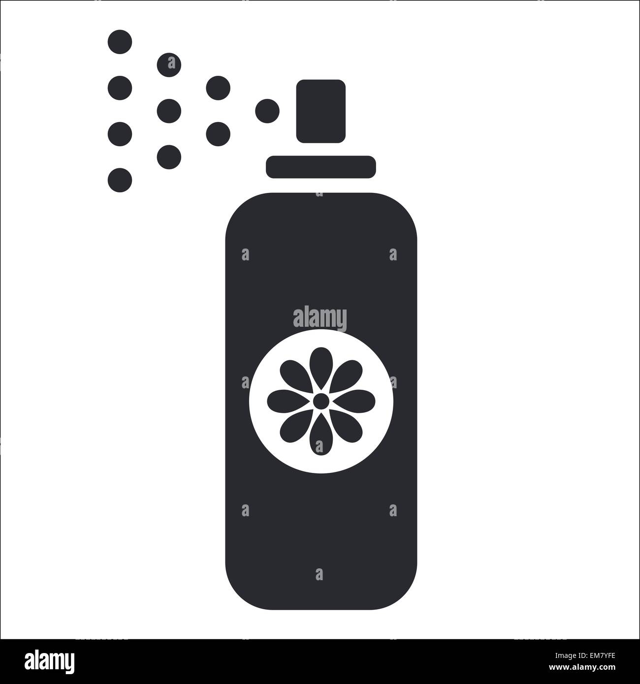 Vector illustration of isolated spray icon Stock Vector Image & Art - Alamy