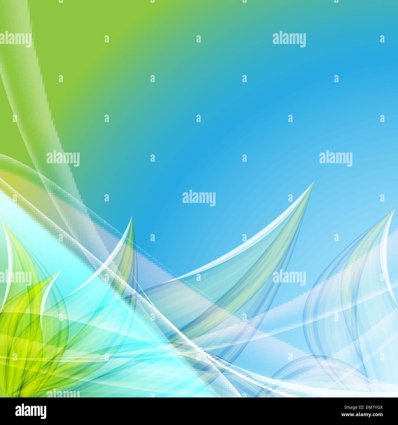 Abstract eco scene background Stock Vector Images - Alamy