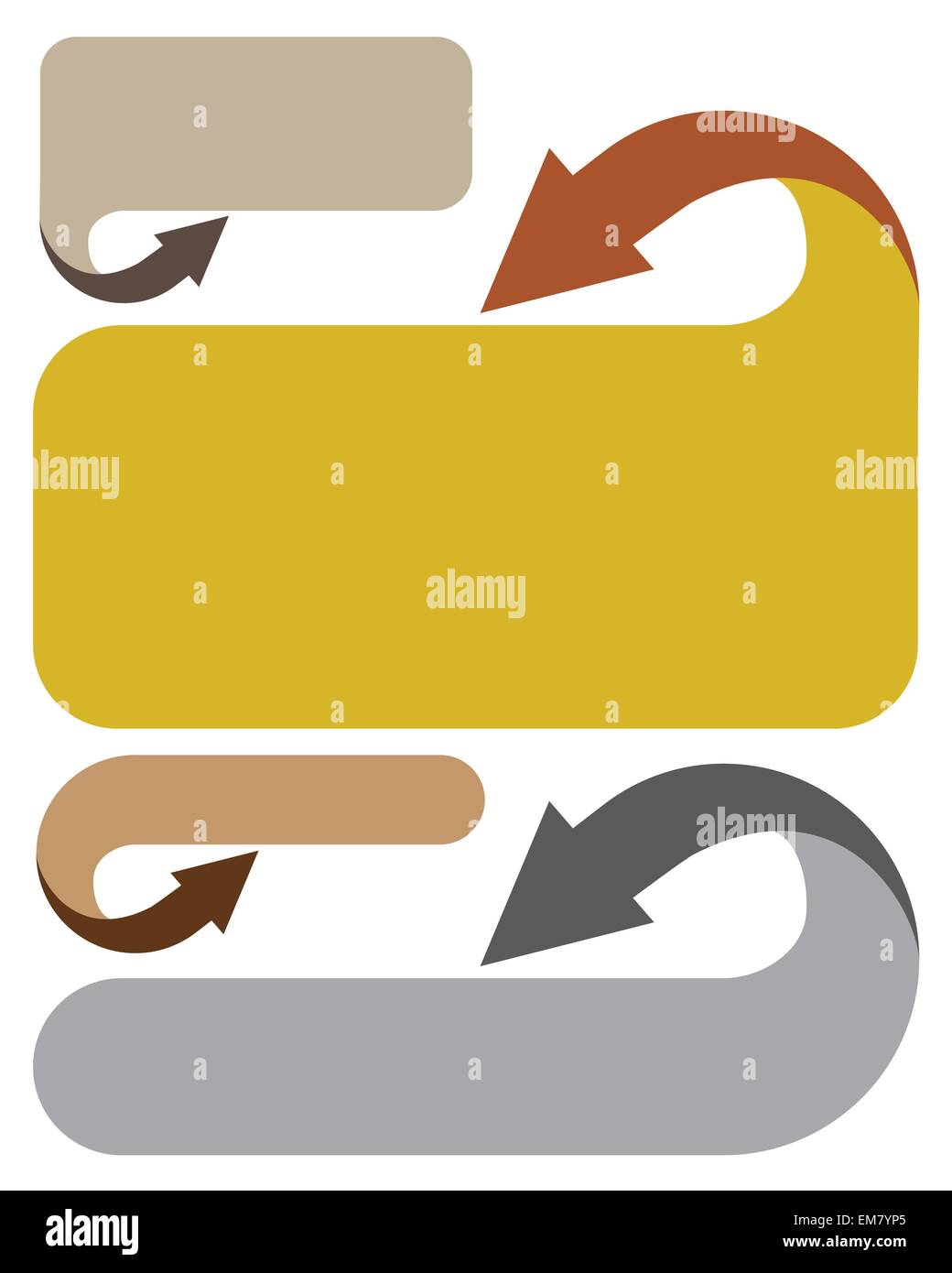 Banners with arrows Stock Vector Image & Art - Alamy