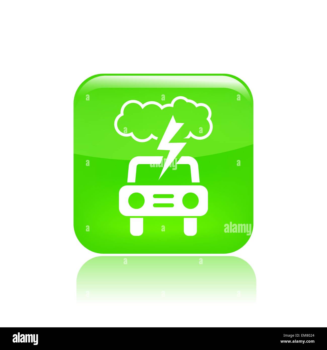 Vector illustration of single road storm icon Stock Vector Image & Art ...