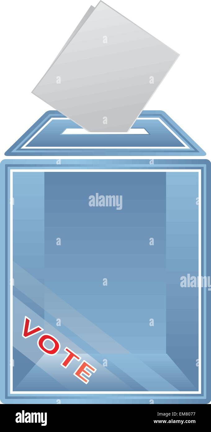 vector image of ballot box Stock Vector Image & Art - Alamy