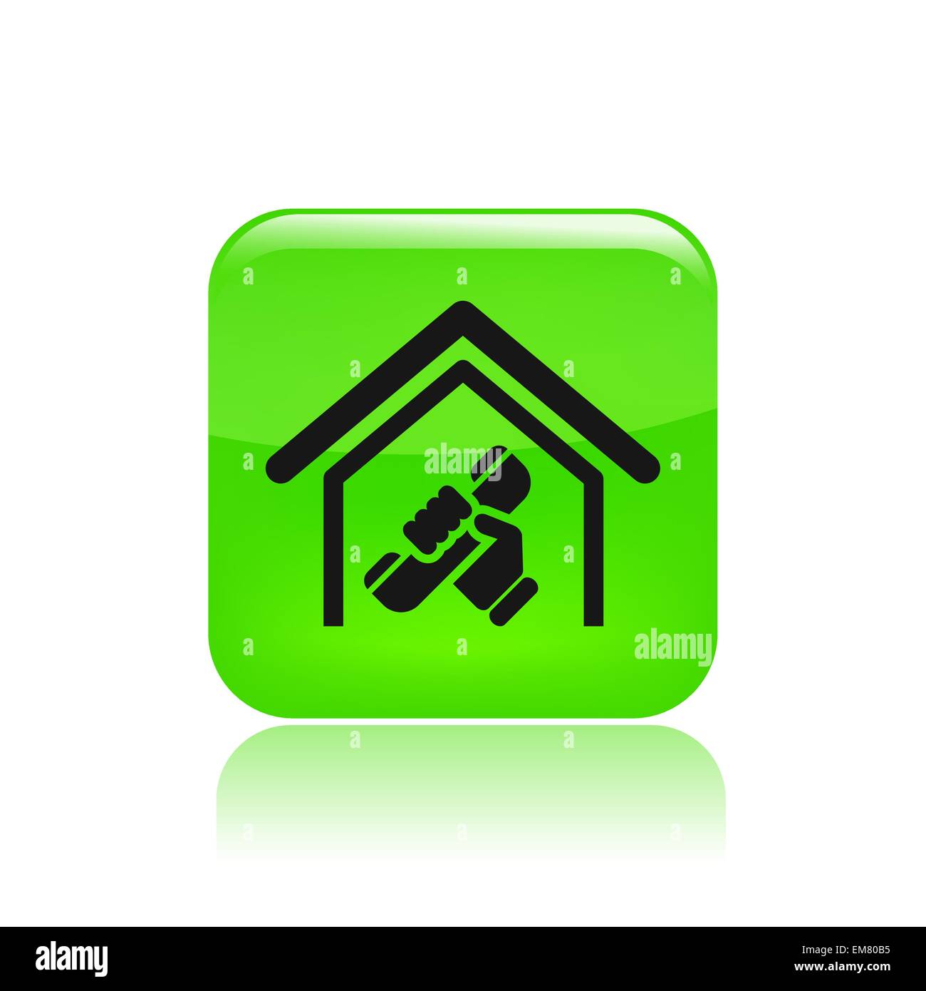 Vector illustration of single phone icon Stock Vector Image & Art - Alamy