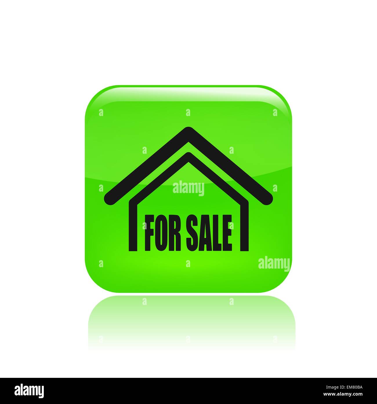 Vector illustration of single real estate icon Stock Vector Image & Art ...