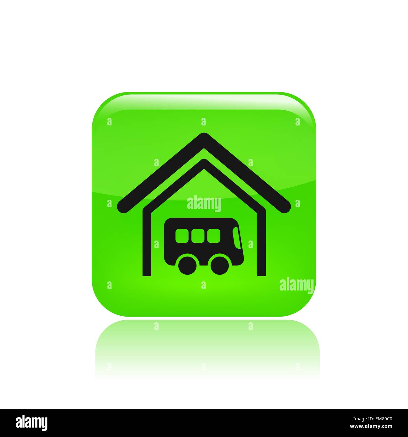 Bus stop icon hi-res stock photography and images - Alamy