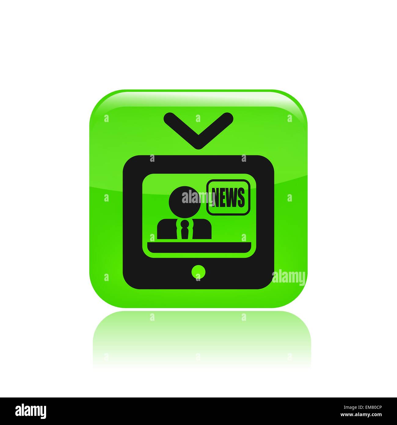 Tv journalist Stock Vector Images - Alamy