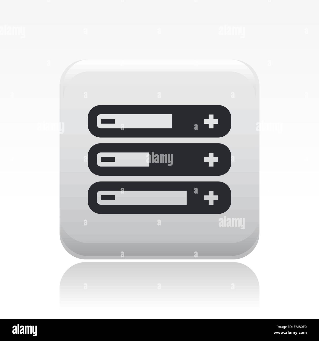 Levels icon hi-res stock photography and images - Alamy