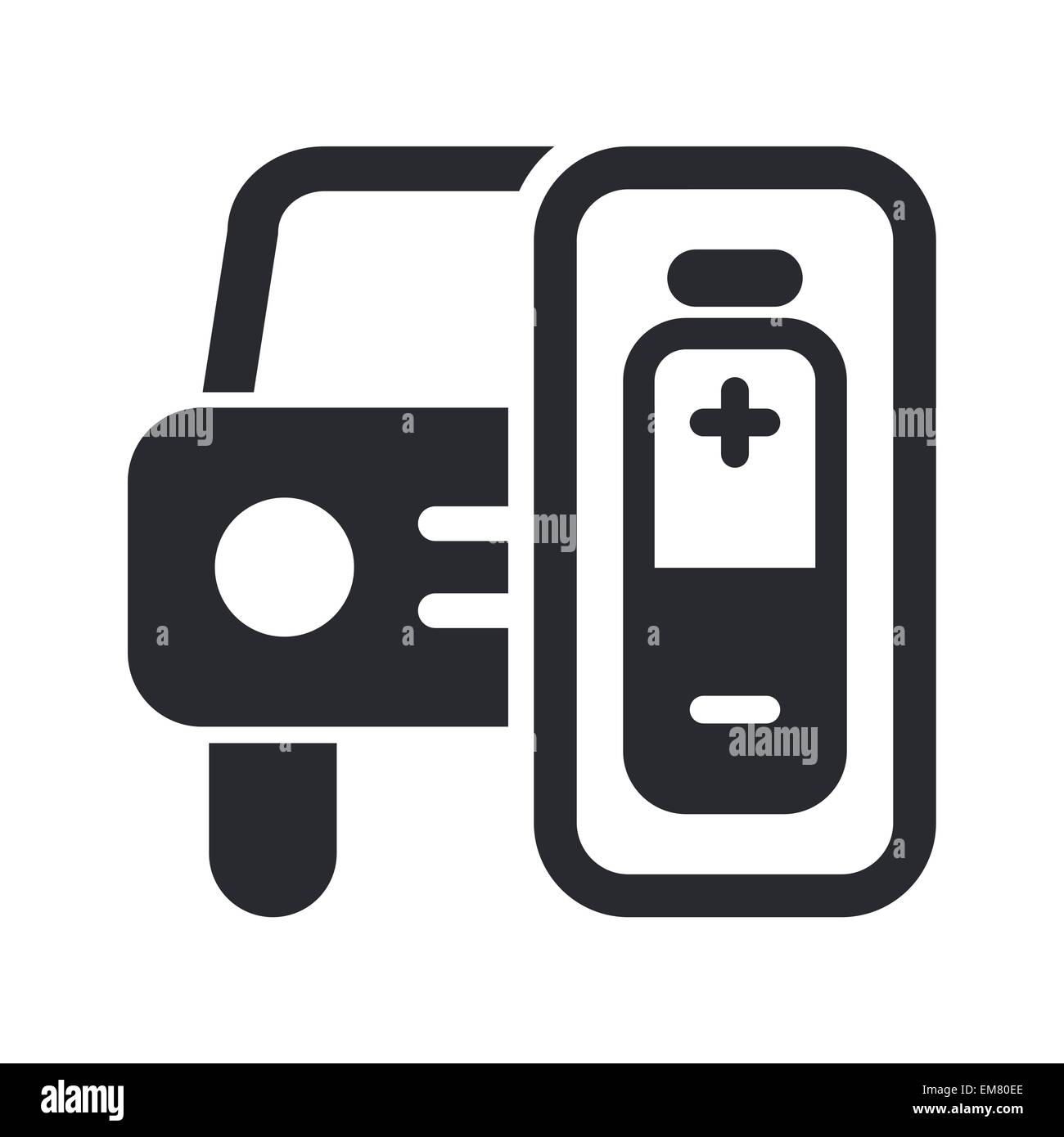Vector illustration of isolated car energy icon Stock Vector Image ...