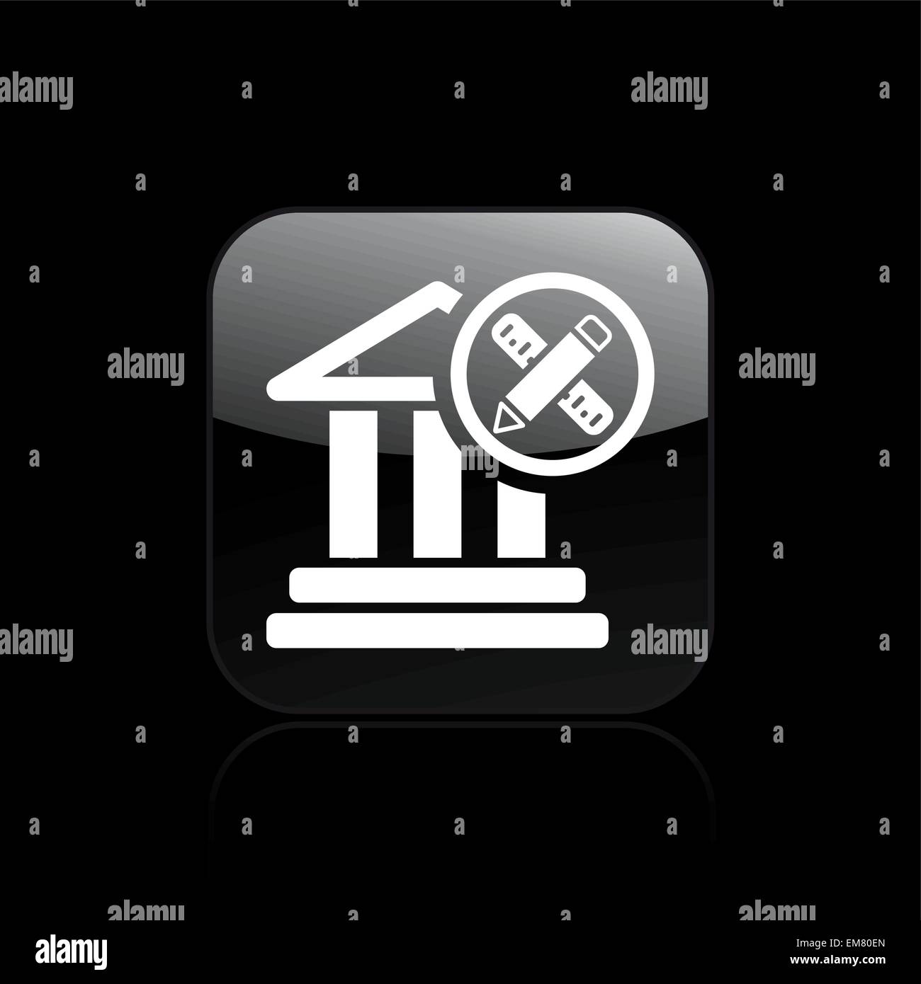 Vector illustration of isolated temple icon Stock Vector Image & Art ...