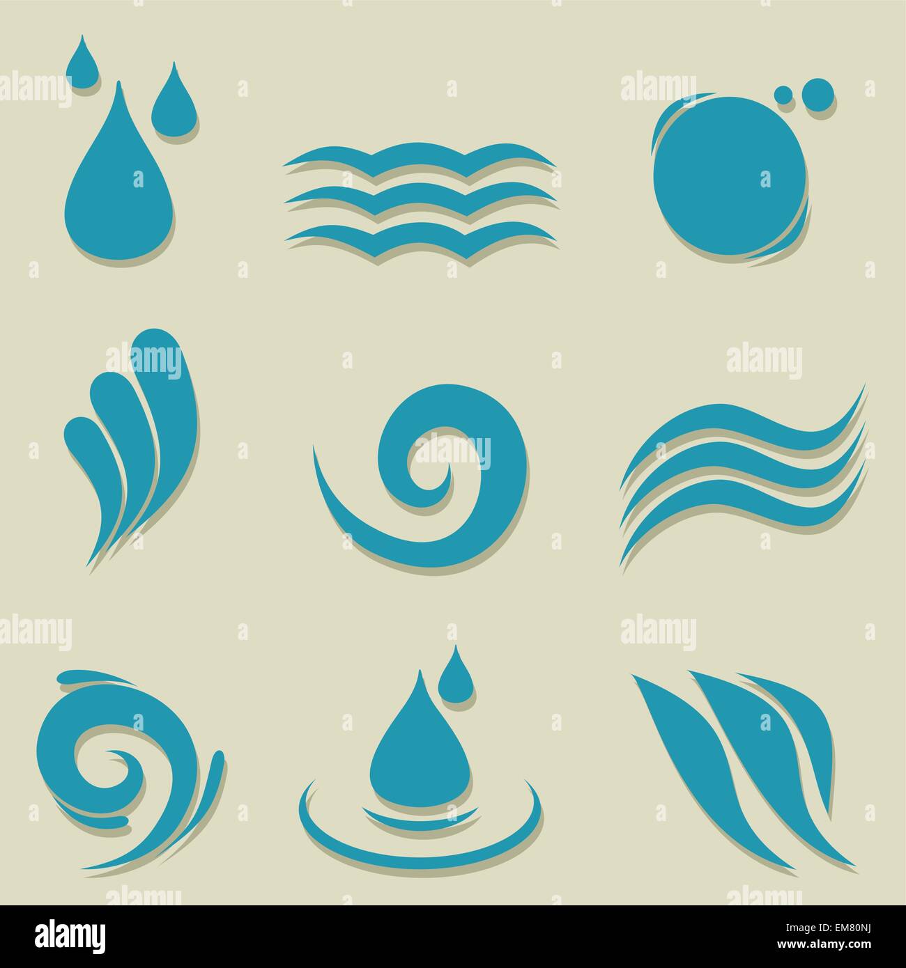 Water an icon Stock Vector Image & Art - Alamy