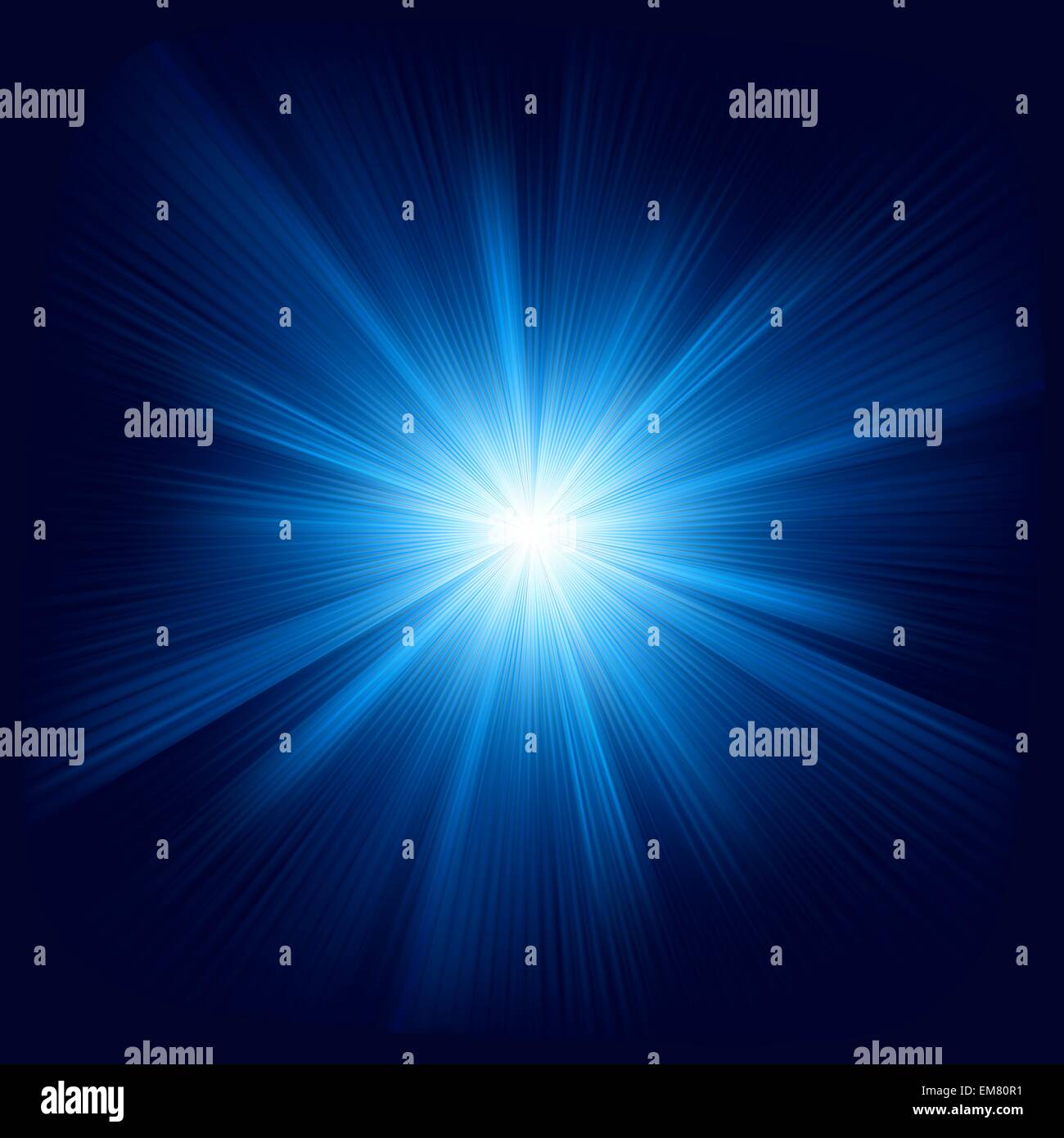 Blue color design with a burst. EPS 8 Stock Vector Image & Art - Alamy