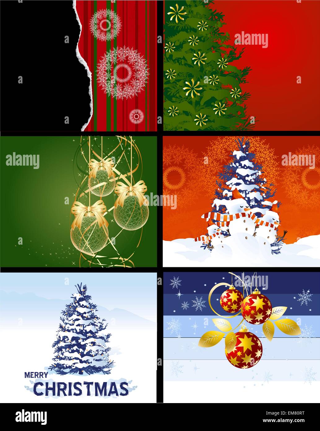 Candle christmas present window Stock Vector Images - Alamy