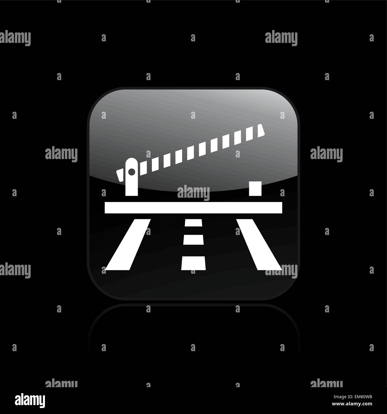 Vector illustration of single bar icon Stock Vector Image & Art - Alamy