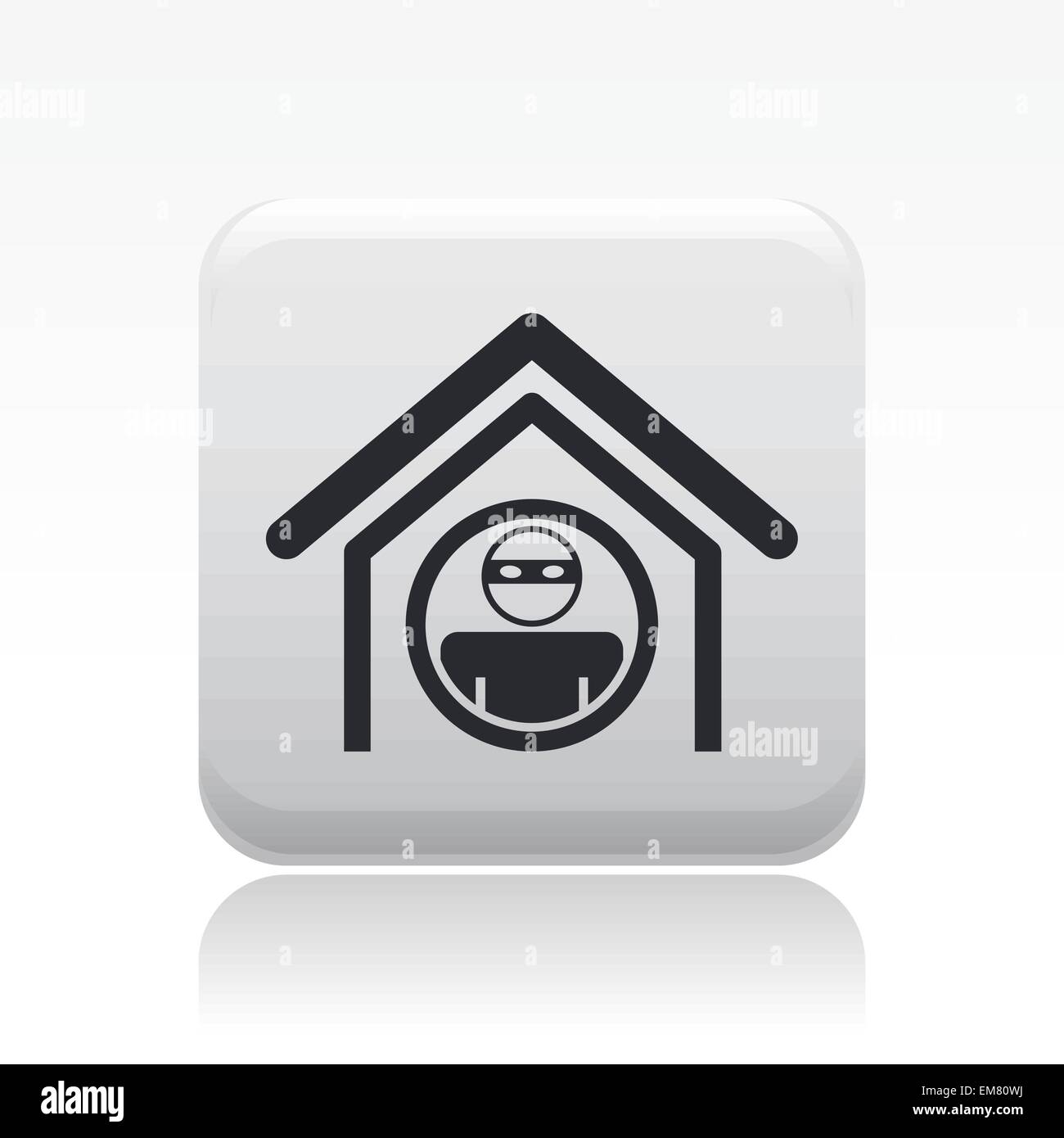 Thief home Stock Vector Images - Alamy