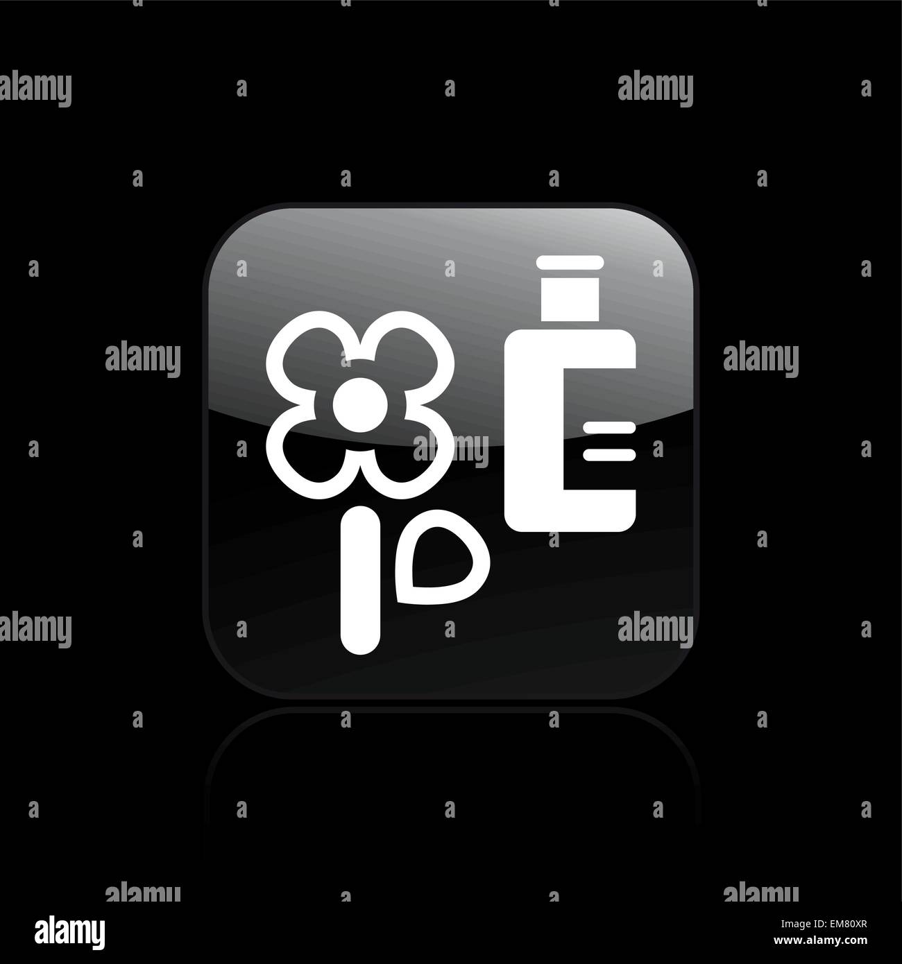 Medicine bottle flower Stock Vector Images - Alamy