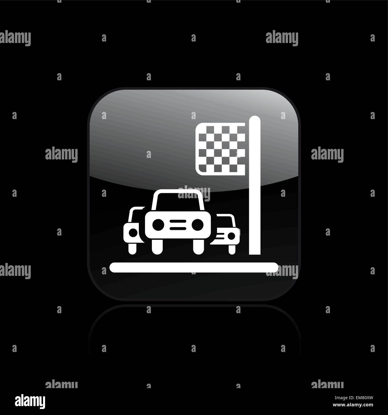 Vector illustration of single race icon Stock Vector Image & Art - Alamy