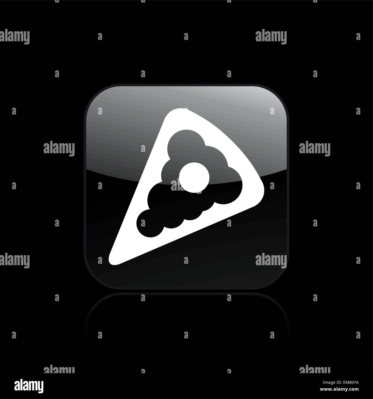 Vector illustration of single cake icon Stock Vector Image & Art - Alamy