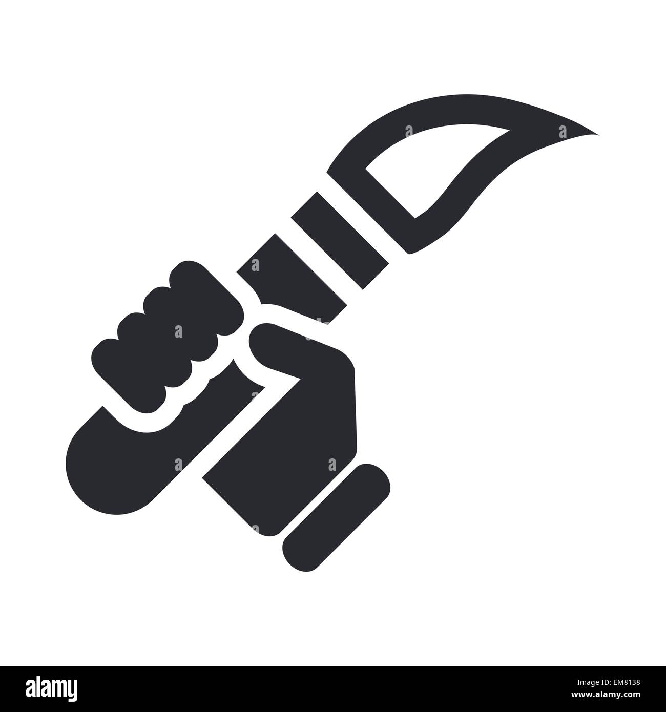 Torch icon flame vector hi-res stock photography and images - Alamy