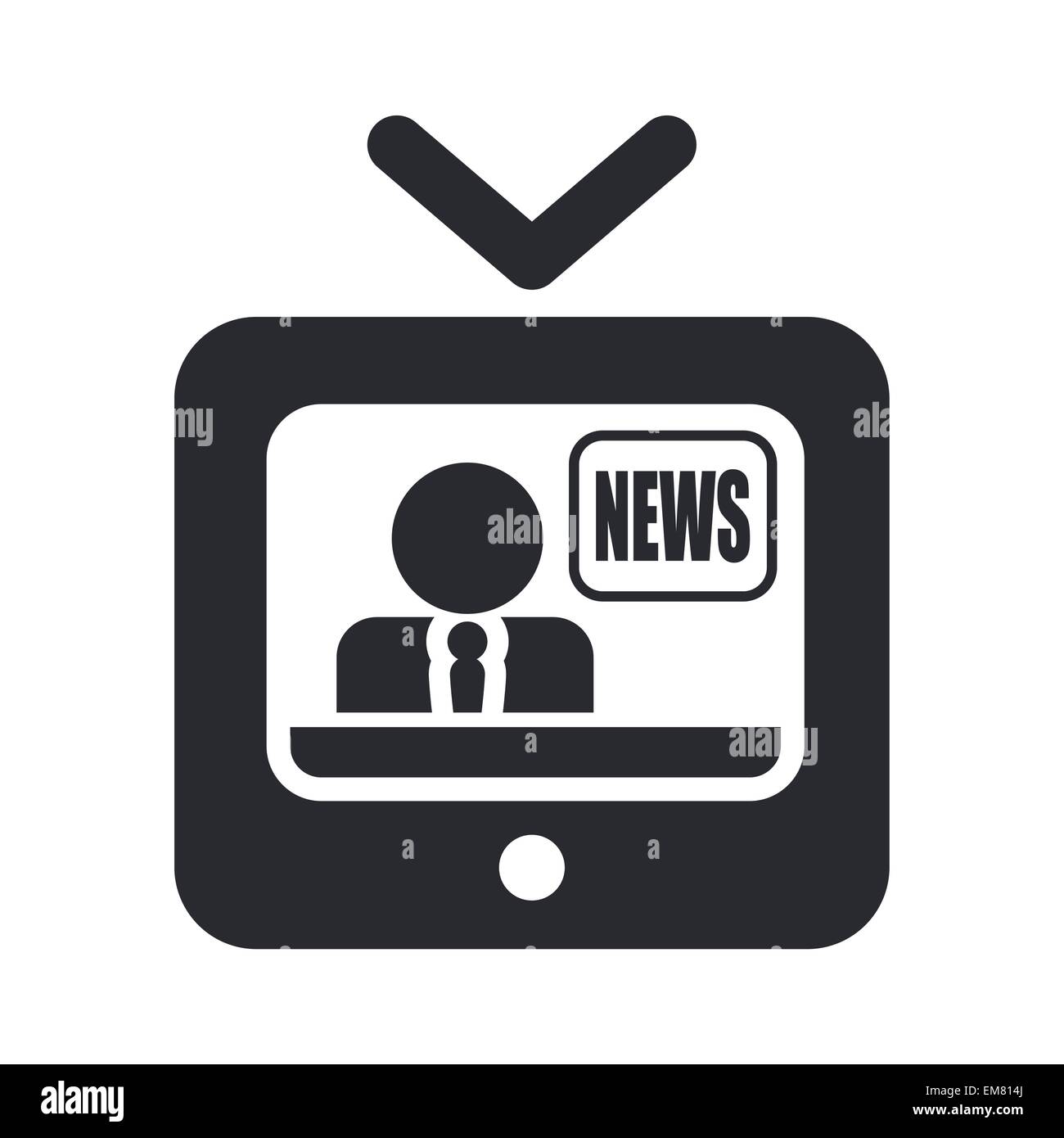 Vector illustration of isolated news icon Stock Vector Image & Art - Alamy