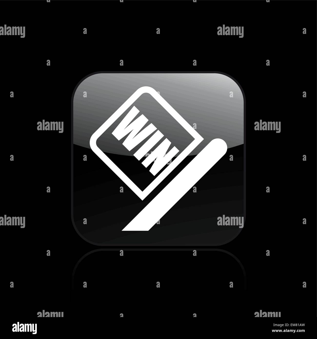 Vector illustration of arrival race flag icon Stock Vector Image & Art ...