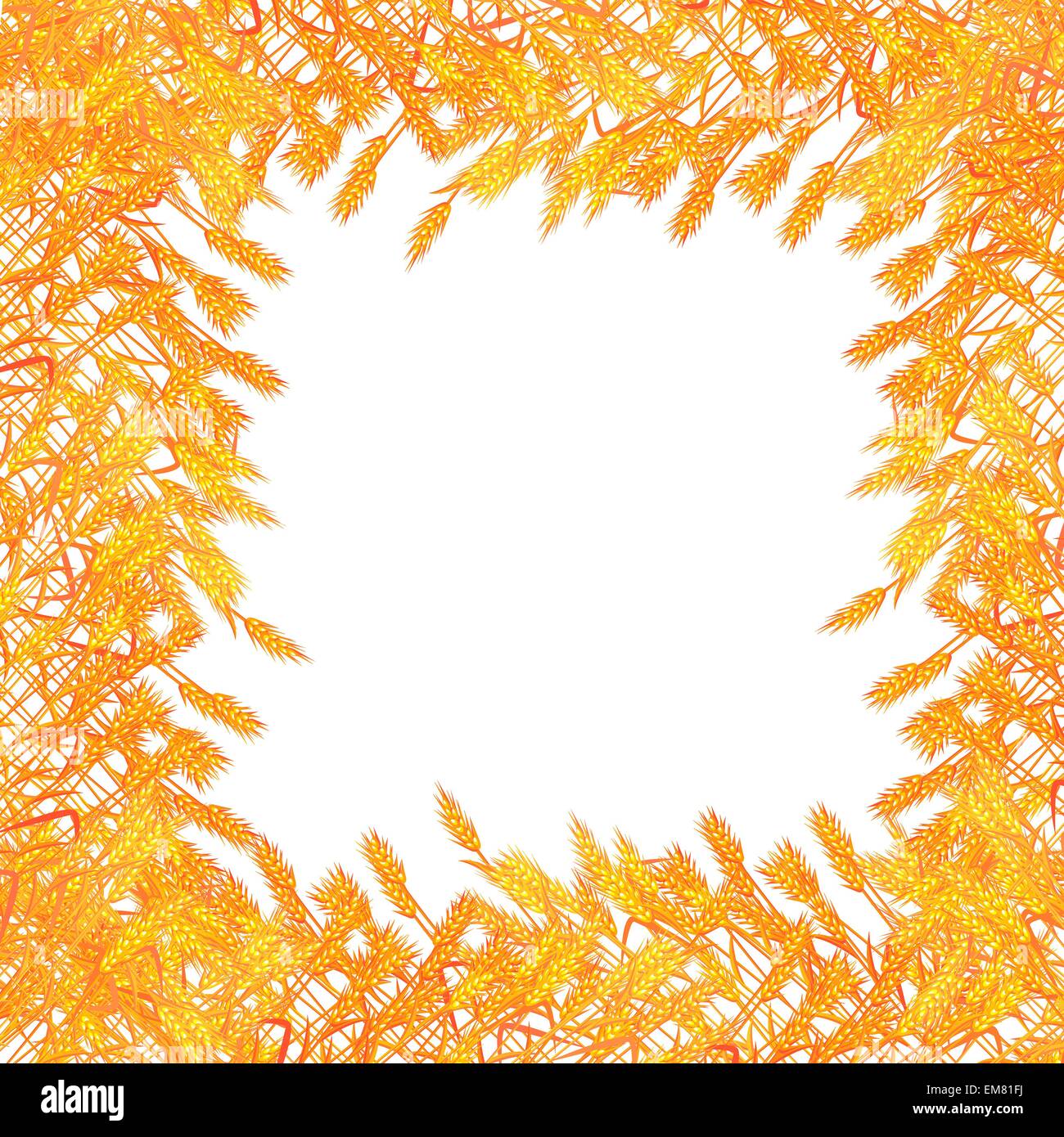 Frame with bread Stock Vector Images - Alamy